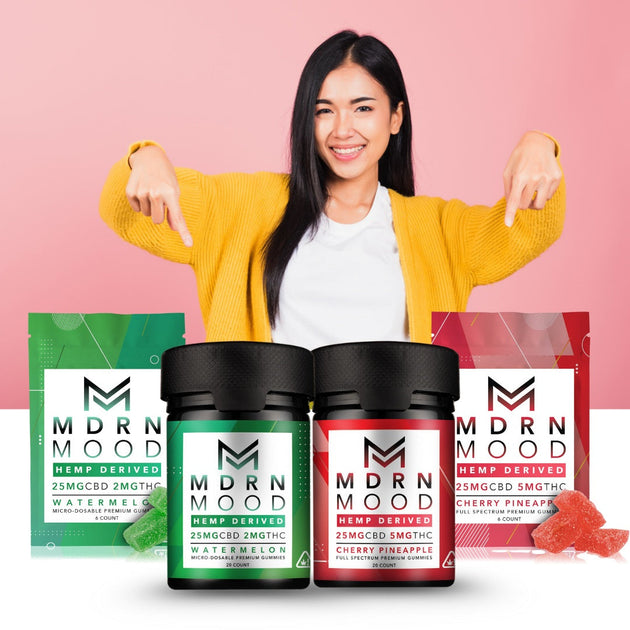 The Best Microdose THC Gummies for Beginners – MDRN MOOD